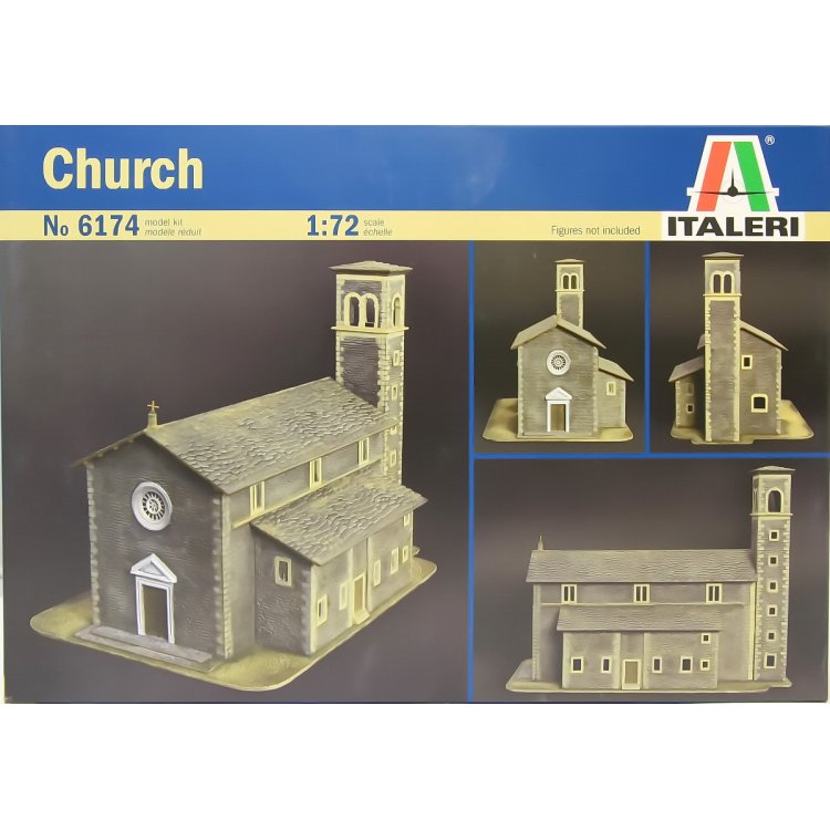 Συναρμολογούμενη Εκκλησία κλίμακας 1:72 / Italeri Church - To Aeroplanaki