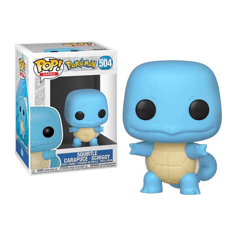 Funko Pop! Games: Pokemon - Squirtle Carapuce - Schiggy #504 - To ...