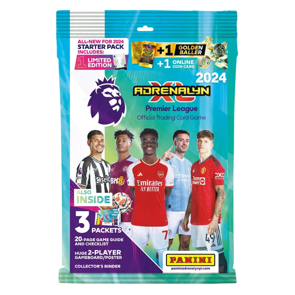 Panini - Mega Starter Pack Άλμπουμ Premier League 2024 Adrenalyn XL ...